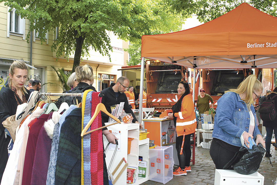 BSR. Geht am besten gemeinsam: Nachhaltigkeit.